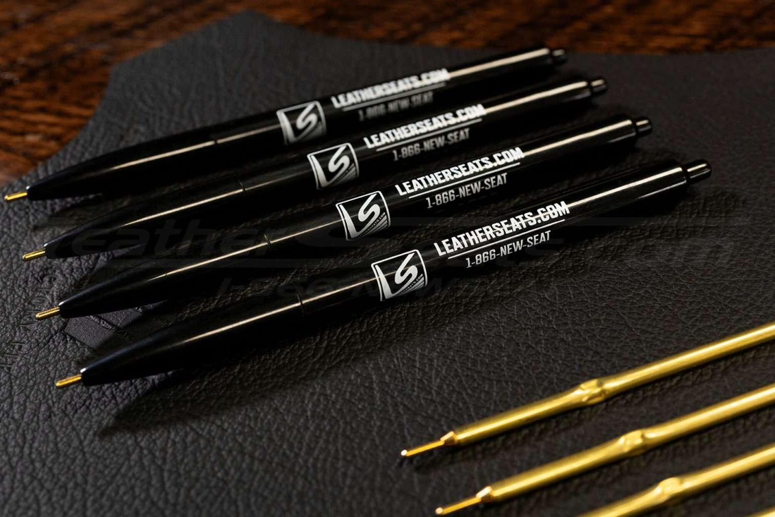 T-1000 Silver Ink Pen - LeatherSeats.com