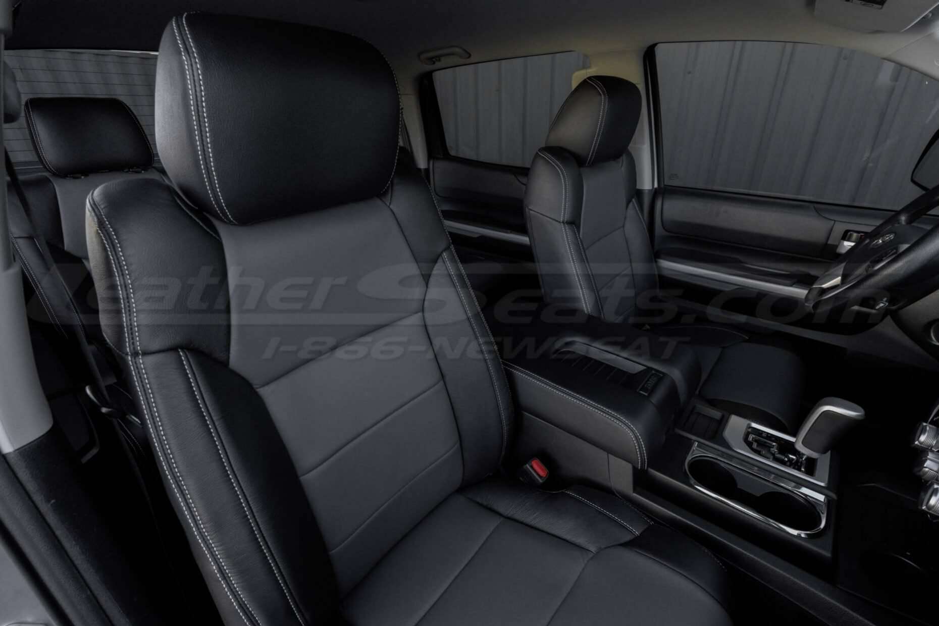 2014-2021 Toyota Tundra Leather Interior Kit | Black/Charcoal