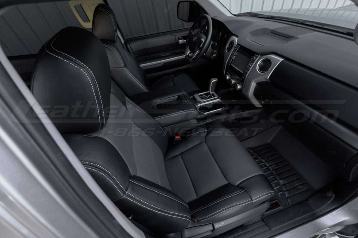 2014-2021 Toyota Tundra Leather Interior Kit | Black/Charcoal