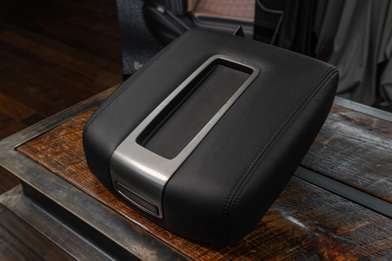 2008-2009 Hummer H2 Leather Console Lid Cover