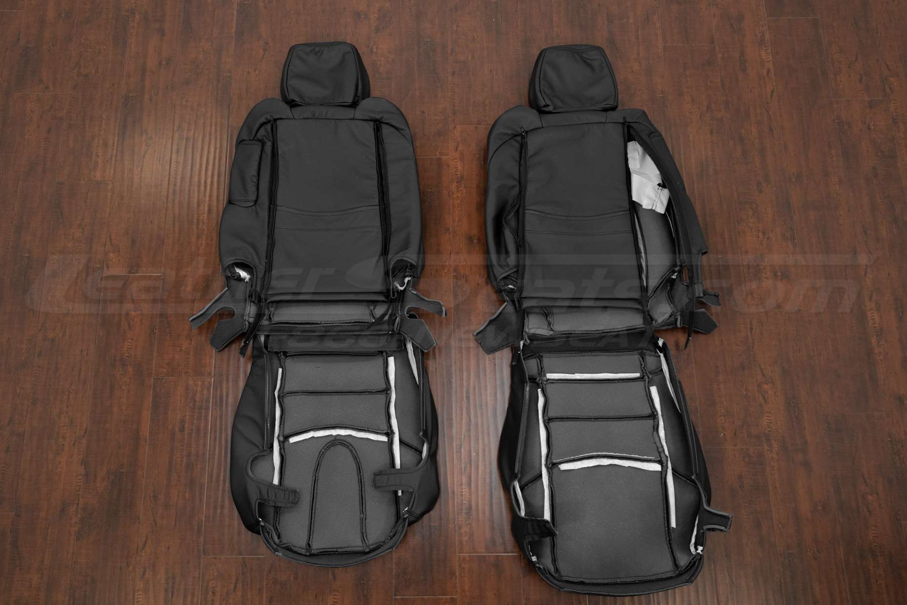 2003 2008 Nissan 350Z Leather Kit Black LeatherSeats